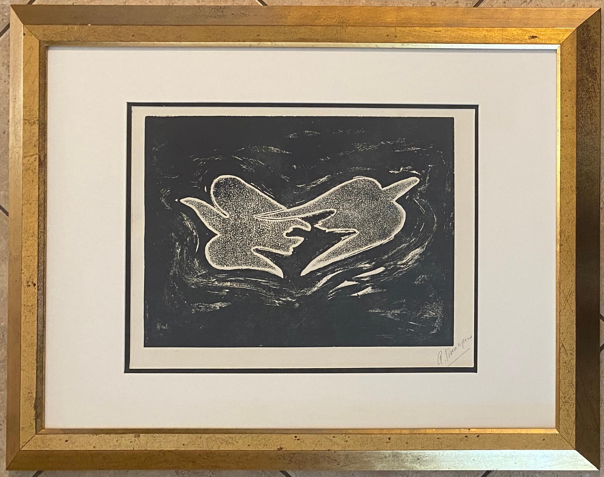 Original Georges Braques Lithograph Inscribed to Heidi Melano For Sale ...