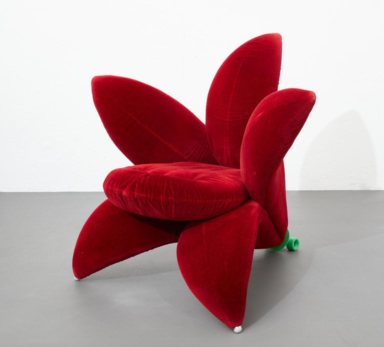 Original “Getsuen” Lounge Chair by Masanori Umeda Produced by Edra Italy C.1990 For Sale at 1stDibs