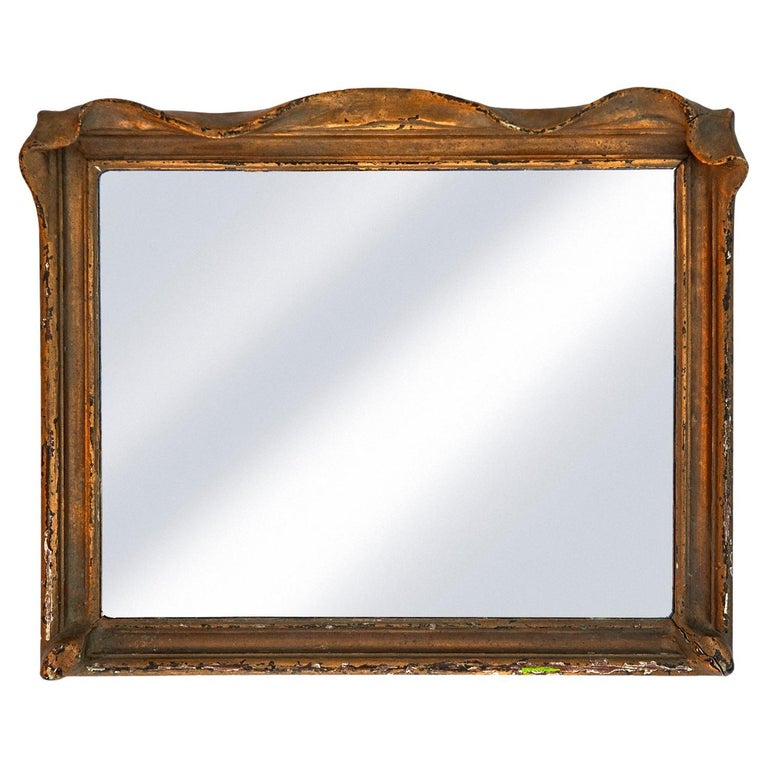 Original Gold Horizontal Batwing Mirror For Sale at 1stDibs | gold ...