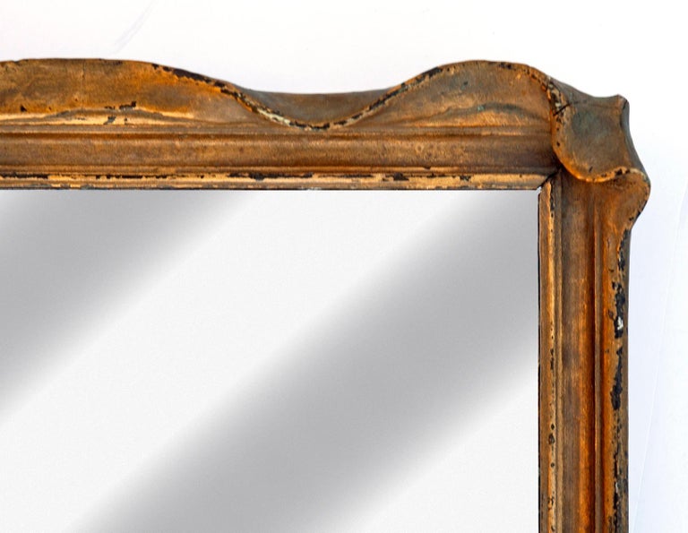 Original Gold Horizontal Batwing Mirror For Sale at 1stDibs | gold ...