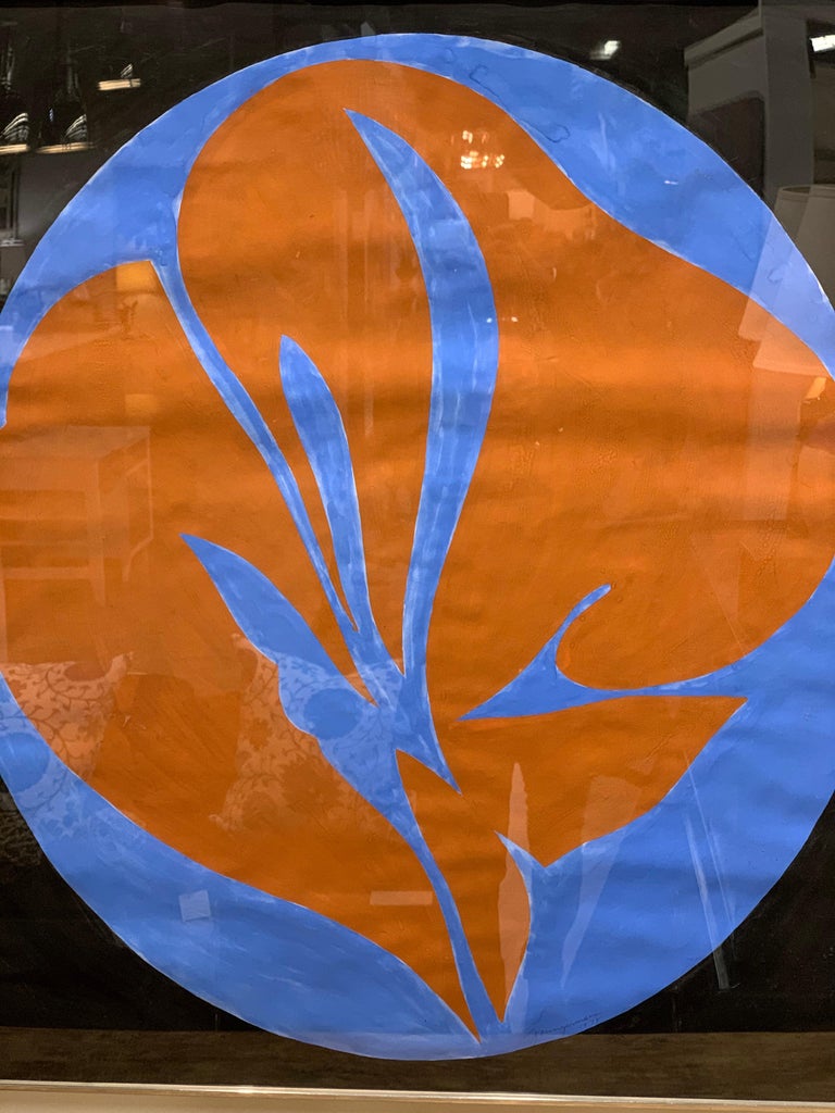 Original Gouache Abstract Painting by Jack Yinagerman For Sale at 1stDibs