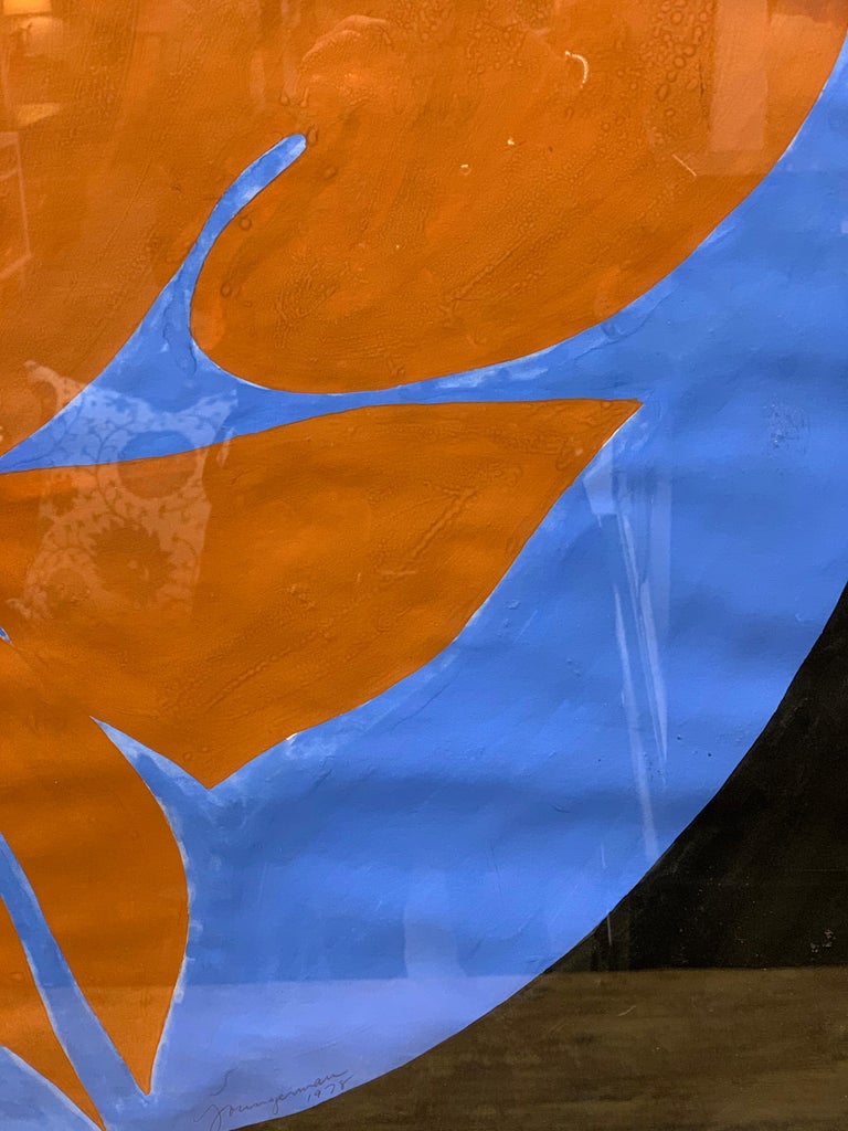 Original Gouache Abstract Painting by Jack Yinagerman For Sale at 1stDibs