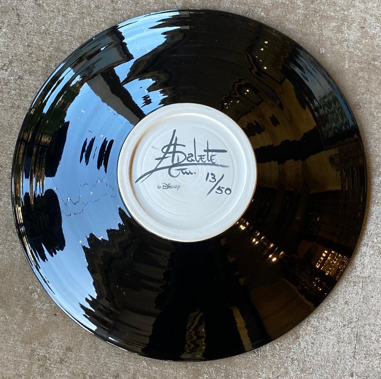 Original Hand Painted Disney Tinker Bell Large Art Plate by Elisabete ...