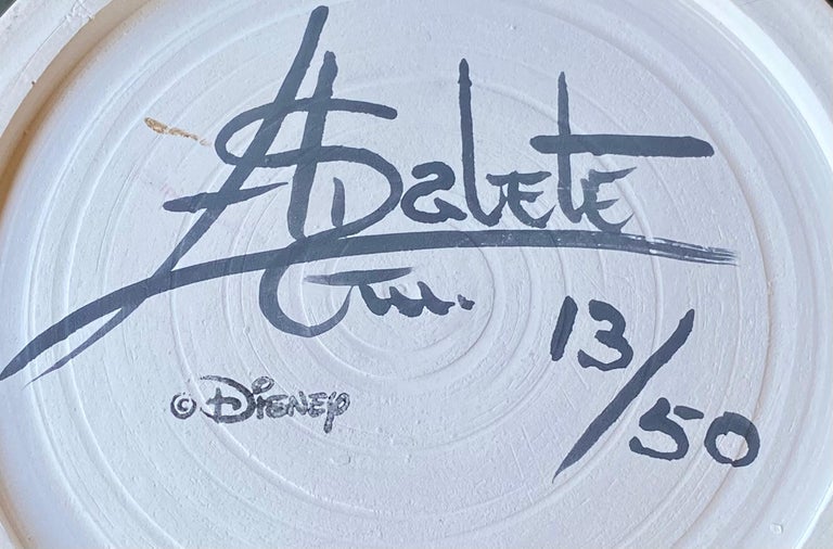 Original Hand Painted Disney Tinker Bell Large Art Plate by Elisabete ...