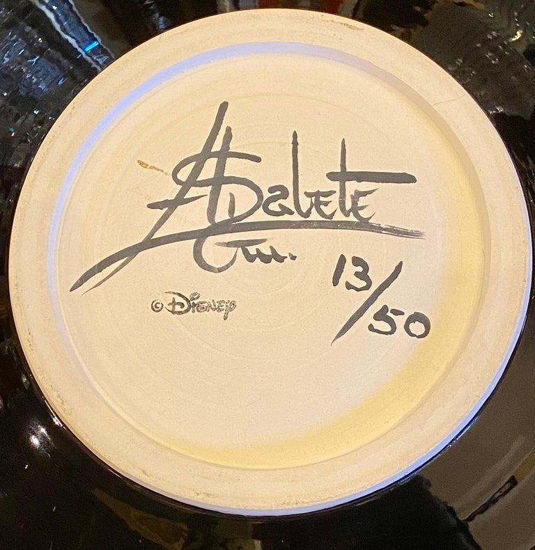 Original Hand Painted Disney Tinker Bell Large Art Plate by Elisabete ...