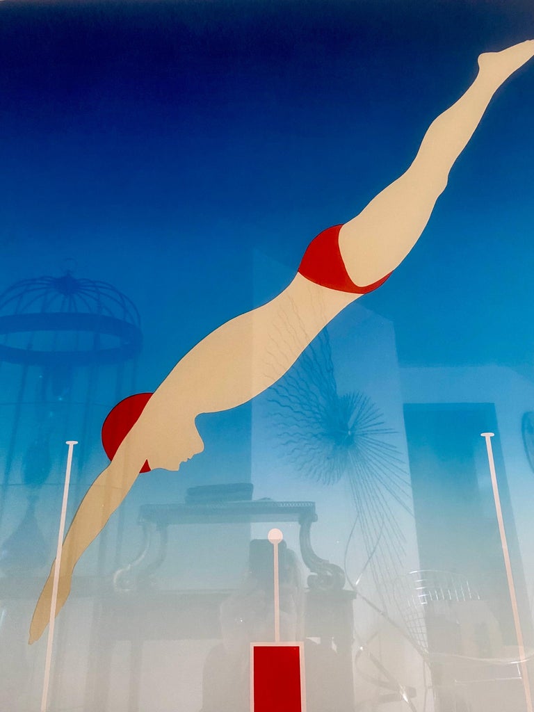 Original Hand Signed Razzia Framed Deauville Poster, Art Deco For Sale ...