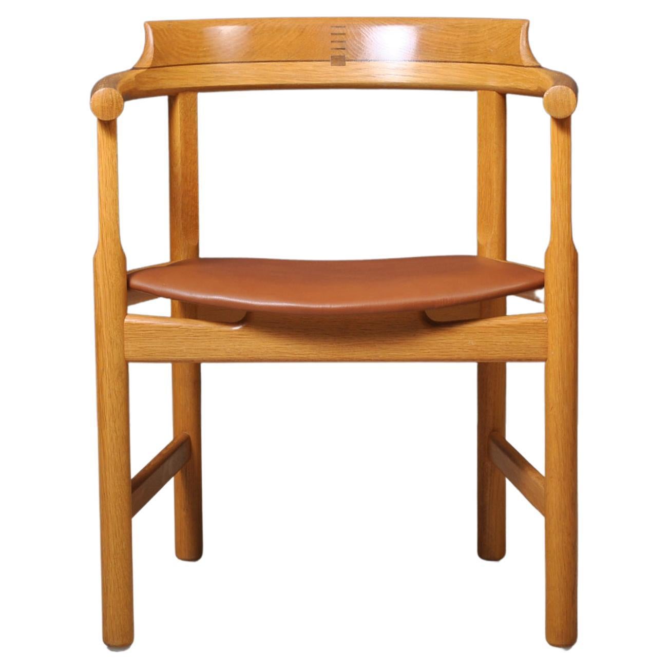 The Round Chair in Wenge by Hans J. Wegner For Sale at 1stDibs