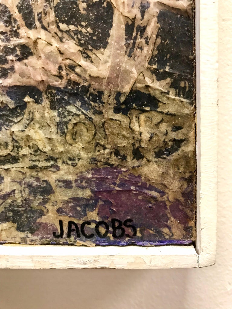 Original Herbert Jacobs Mid-Century Modern 1970s Mixed-Media Jazz ...