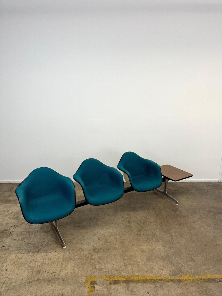 Original Herman Miller Fibreglass Tandem Bench For Sale at 1stDibs