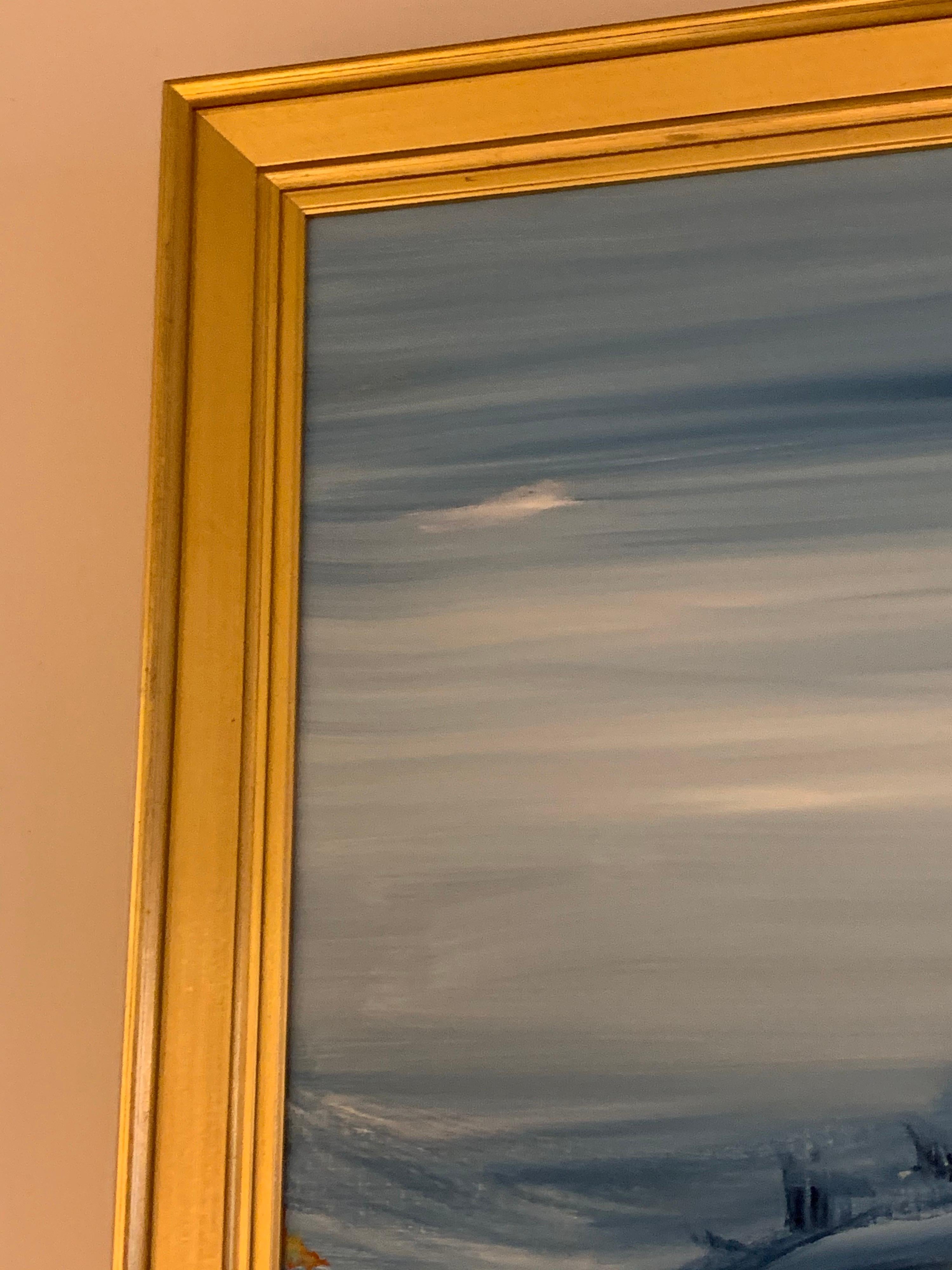 Original Jean Jacques Plisson Signed Oil Painting Seascape Sea Work of ...