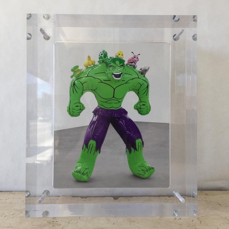 Original Jeff Koons Exhibition Announcement "Hulk Elvis" by Gagosian ...