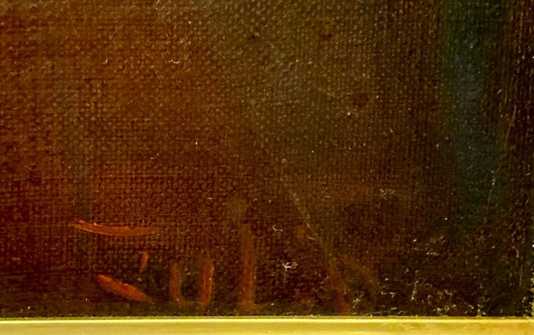 Original Julian Ritter Oil Painting of a Sexy Las Vegas Showgirl at 1stDibs