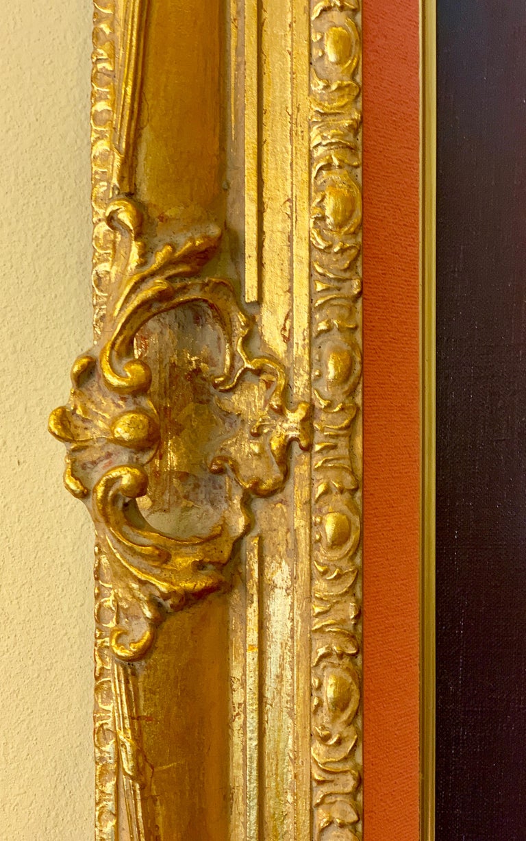 Original Julian Ritter Oil Painting of a Sexy Las Vegas Showgirl at 1stDibs