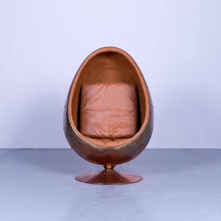 Original Kare Eyeball Copper Chair Copper One-Seat Modern For Sale at ...