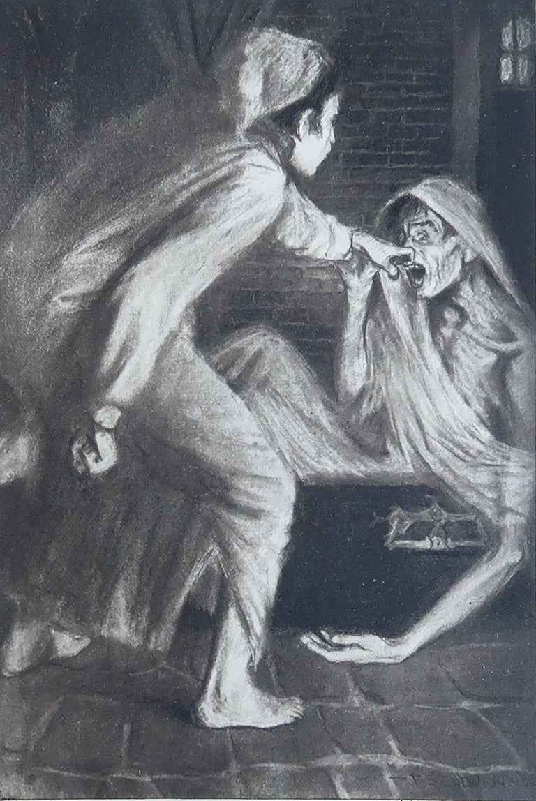 Original Limited Edition Print by Frederick S.Coburn, " Loss of Breath ...