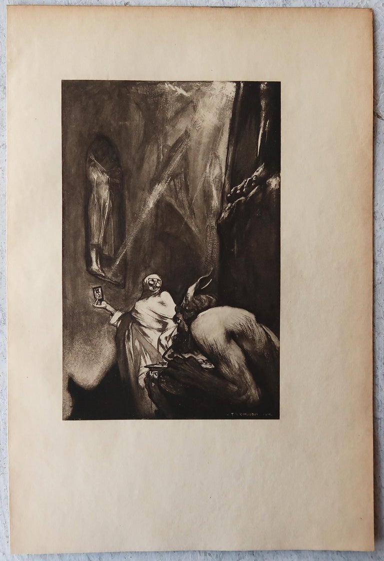 Original Limited Edition Print by Frederick S.Coburn-The Duc L'omelette ...