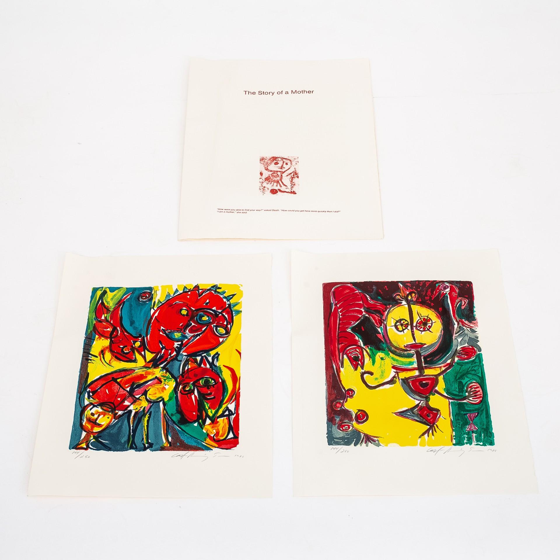Original Lithographs by Carl-Henning Pedersen at 1stDibs