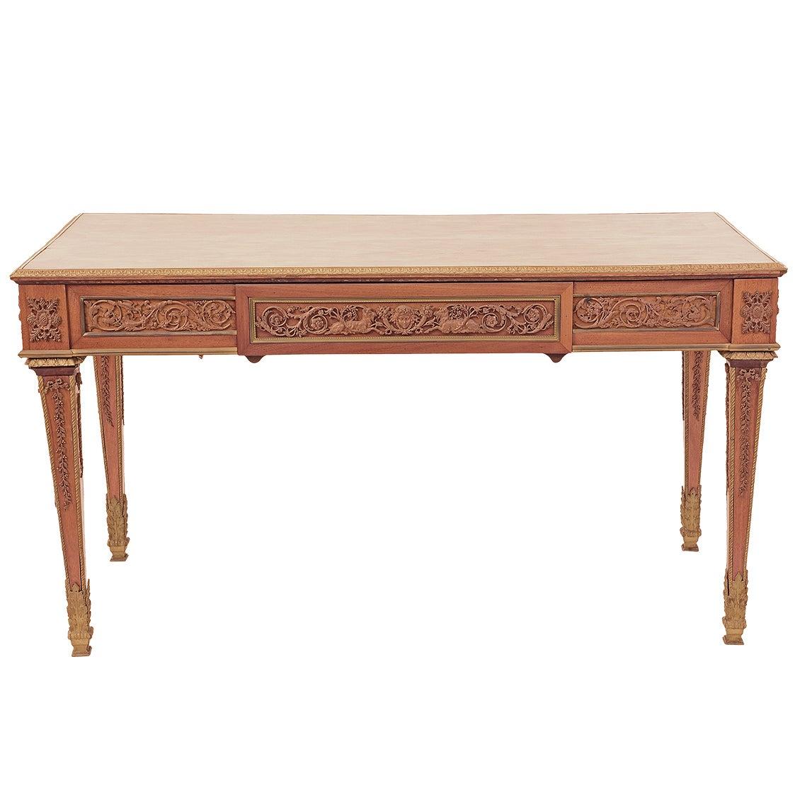 Original Louis Seize Style Bureau Mahogany Table, Early 20th Century ...