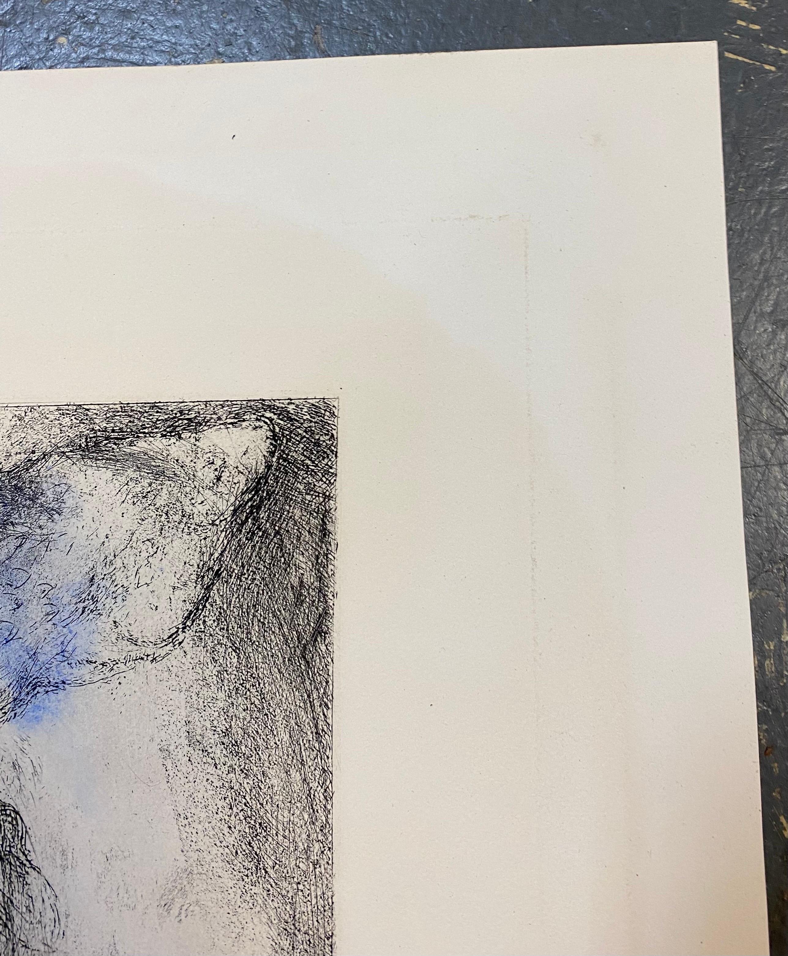 Original Marc Chagall Etching Hand Signed and Numbered “Sacrifice of ...