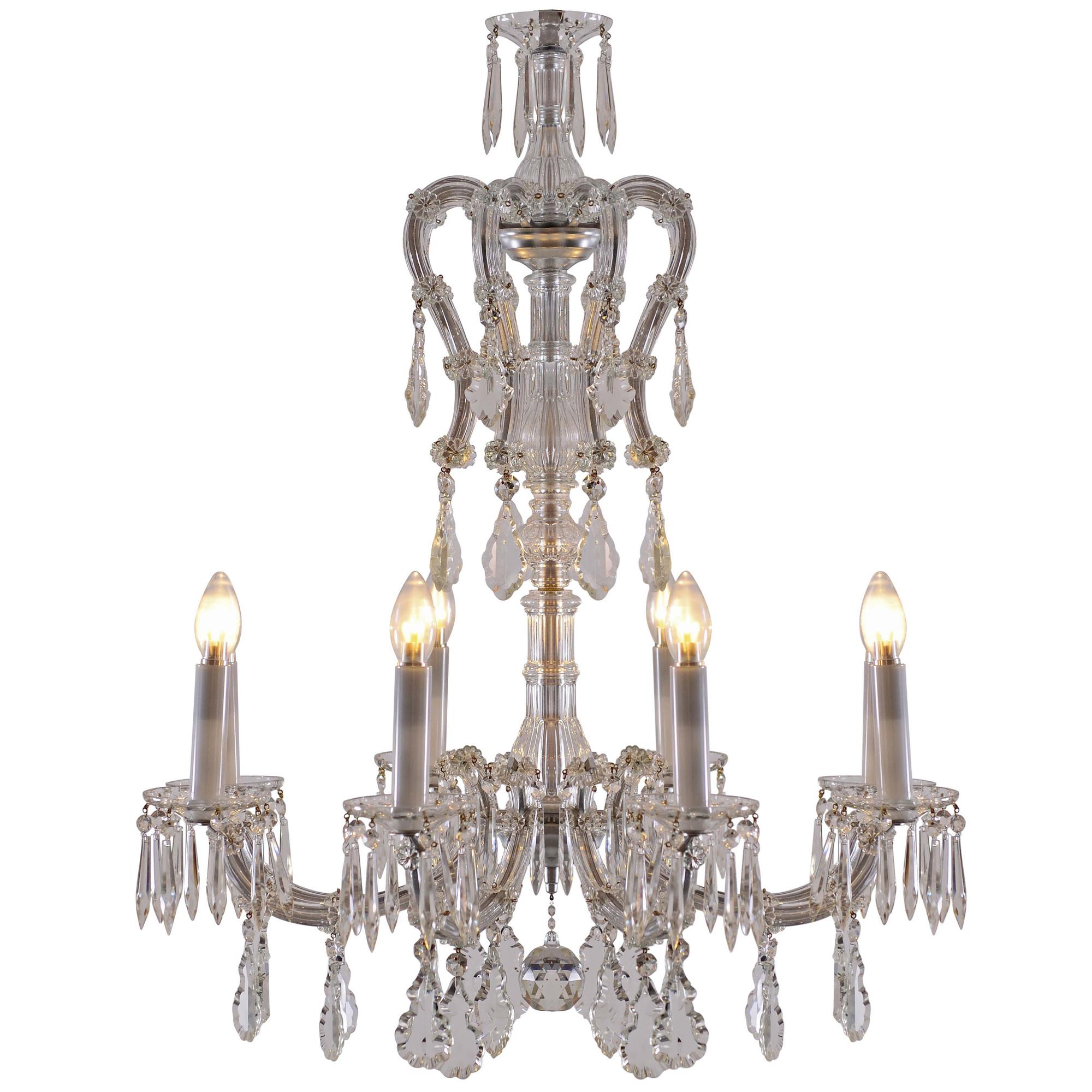 Crystal Chandelier "Maria Theresia" with Swarovski Crystals For Sale at ...