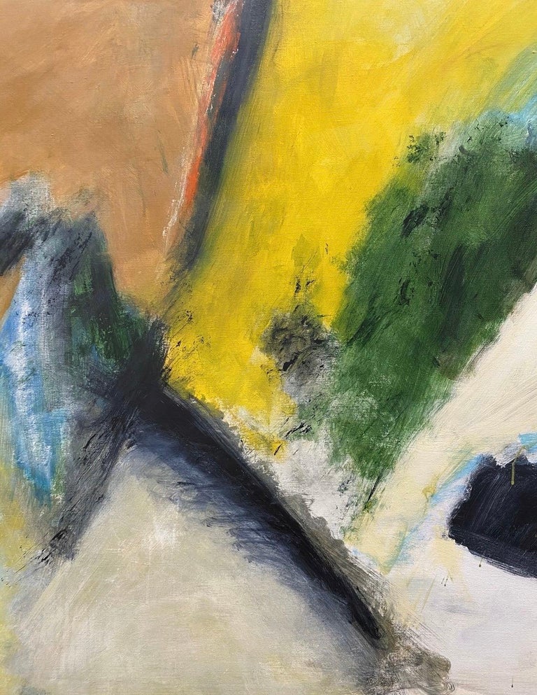 Original Marlene S. Bremer Signed Abstract Oil on Canvas Painting For ...