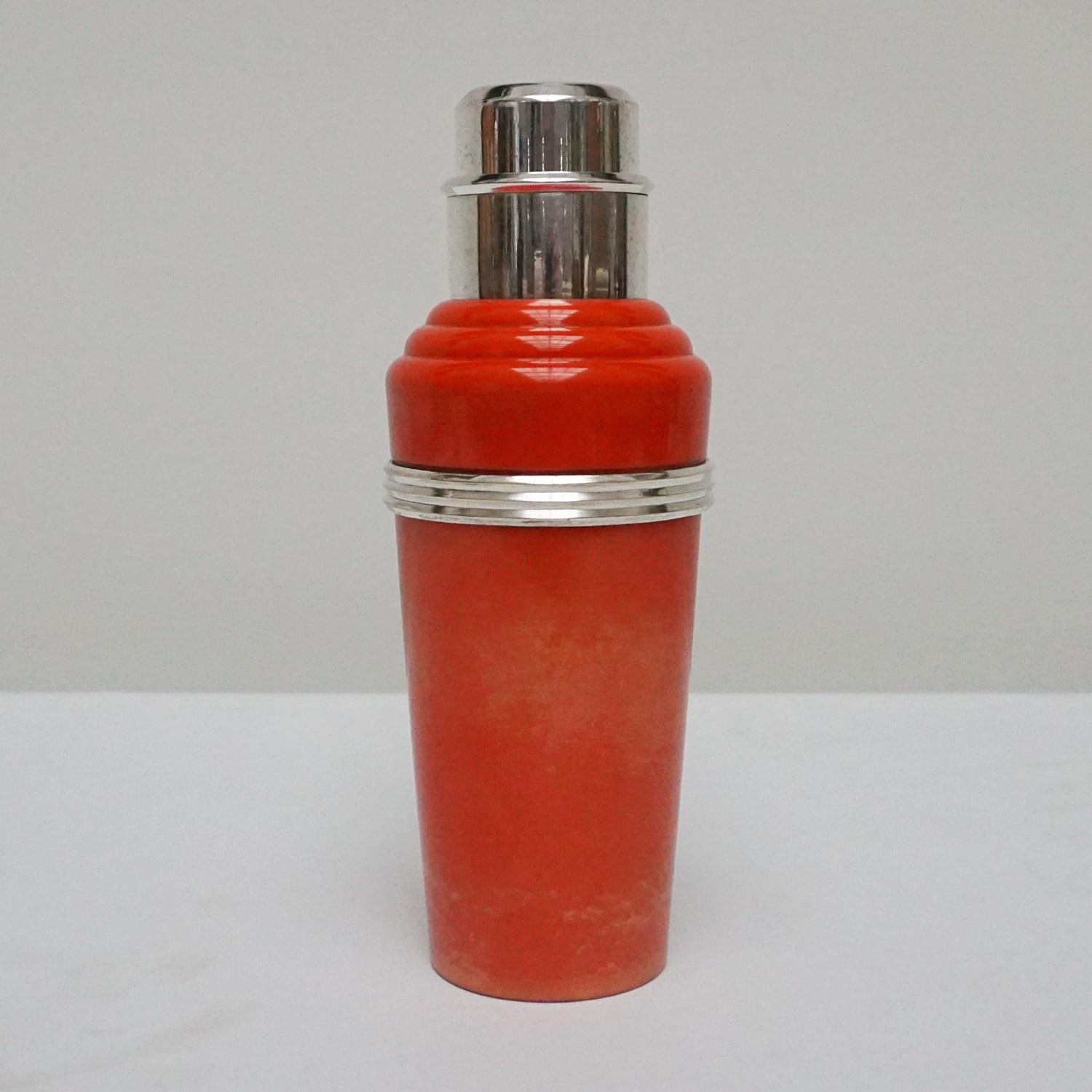Original Master Incolour Bakelite Recipe Cocktail Shaker at 1stDibs