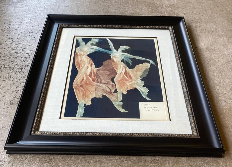 Original Mezzotint The Red Dress 1980 by Gatja Helgart Rothe aka G.H ...