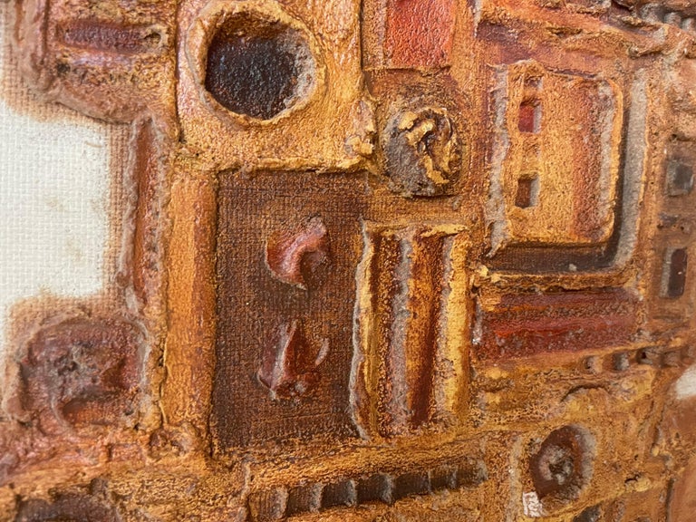 Original Mid-Century Modern Oil Painting Signed by Craig Krigsman 1977 ...