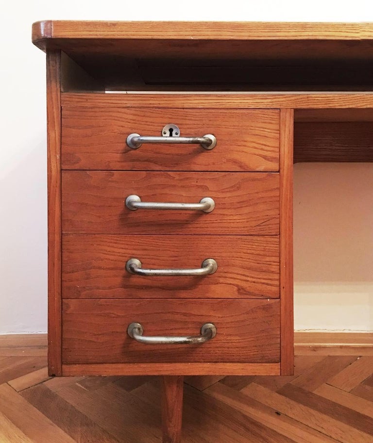 Original Midcentury Office Desk from 1950s For Sale at 1stDibs