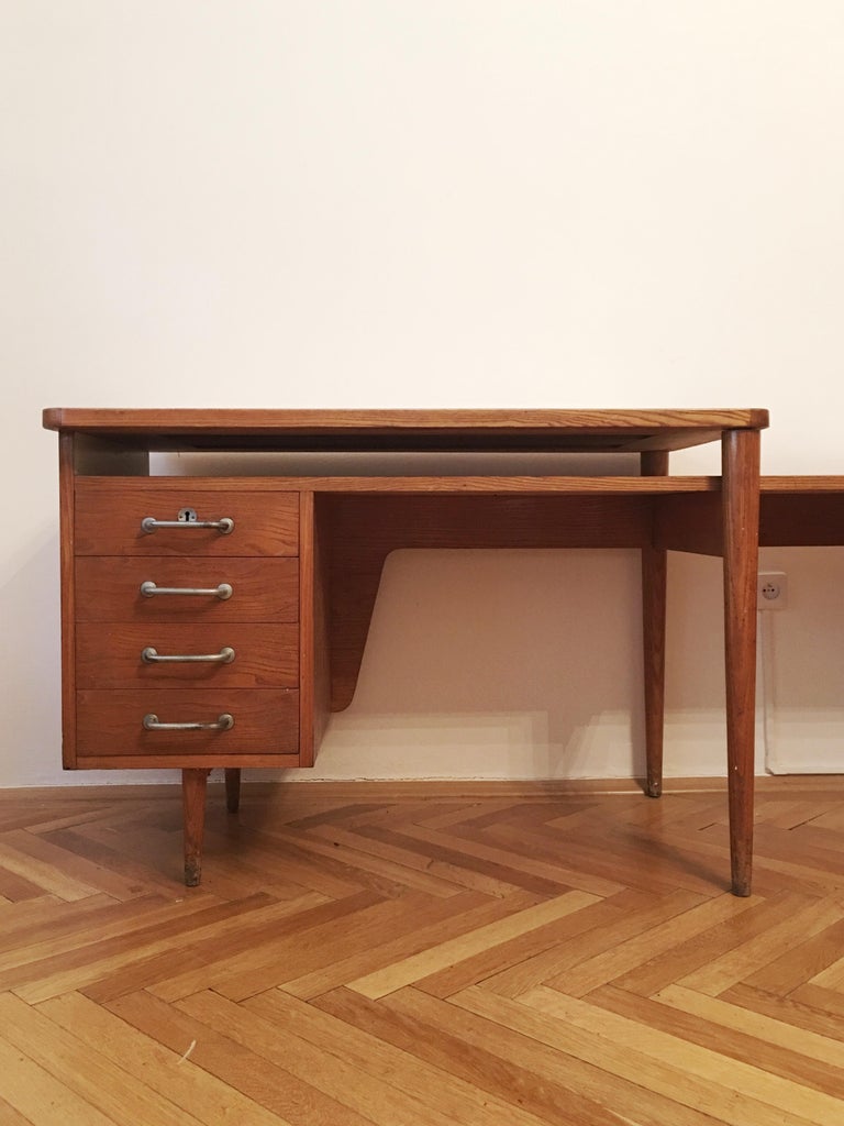 Original Midcentury Office Desk from 1950s For Sale at 1stDibs