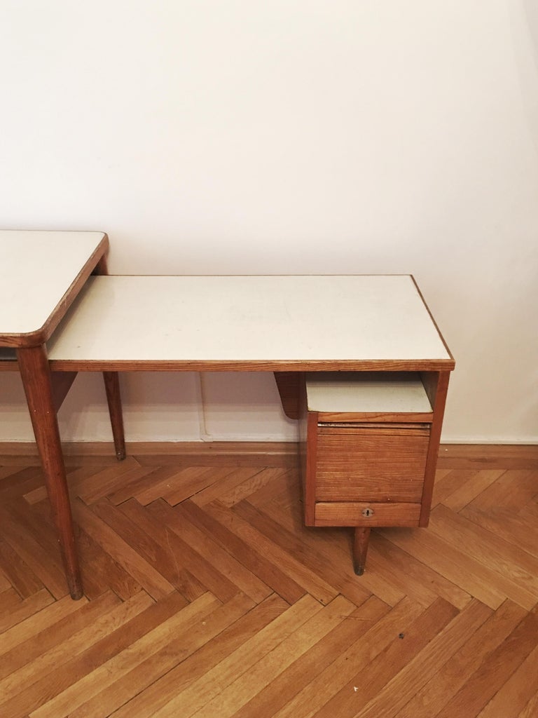 Original Midcentury Office Desk from 1950s For Sale at 1stDibs