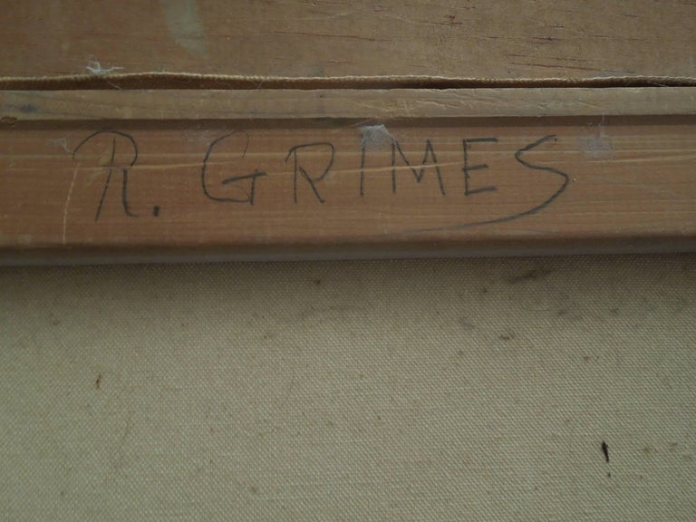 Original Mid-Century Original Painting of A Male by Hollywood Artist ...