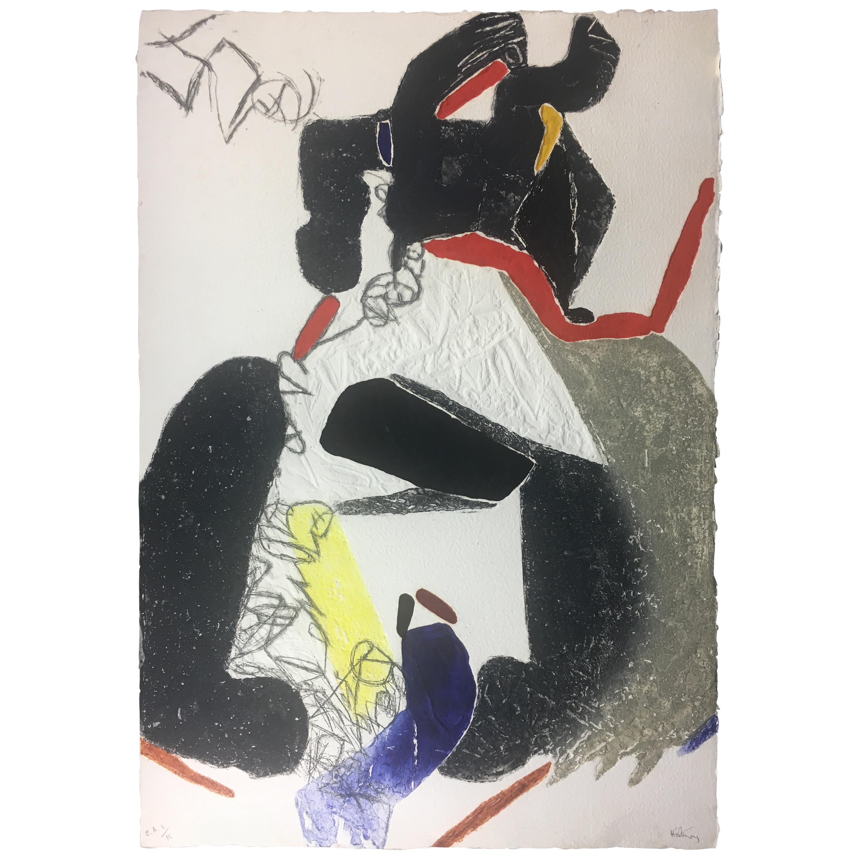 Abstract Artwork by Matthew Weinstein of the Sonnabend Gallery For Sale ...