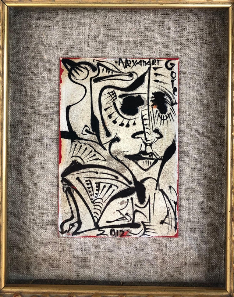 Original Modern Surrealist Painting by Alexander Gore, Dated 2012 and ...