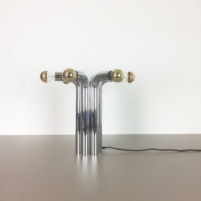 Original Modernist 1960s Sputnik Chromed Table Light by Cosack Lights ...