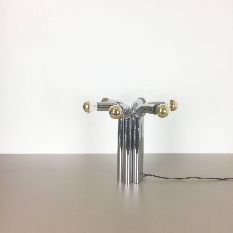 Original Modernist 1960s Sputnik Chromed Table Light by Cosack Lights ...