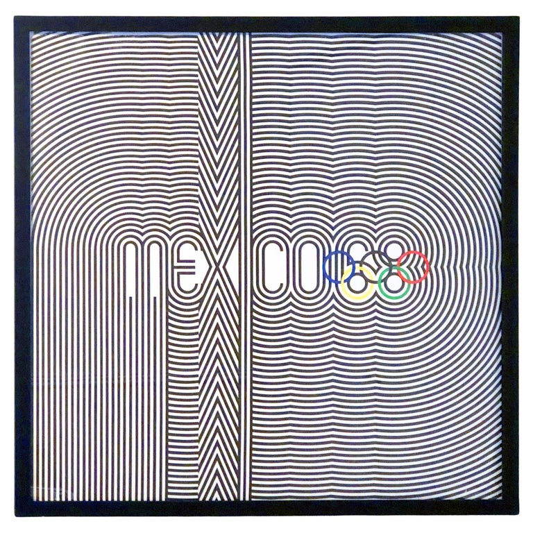 Original Official Poster of the 1968 Olympic Games in Mexico City ...
