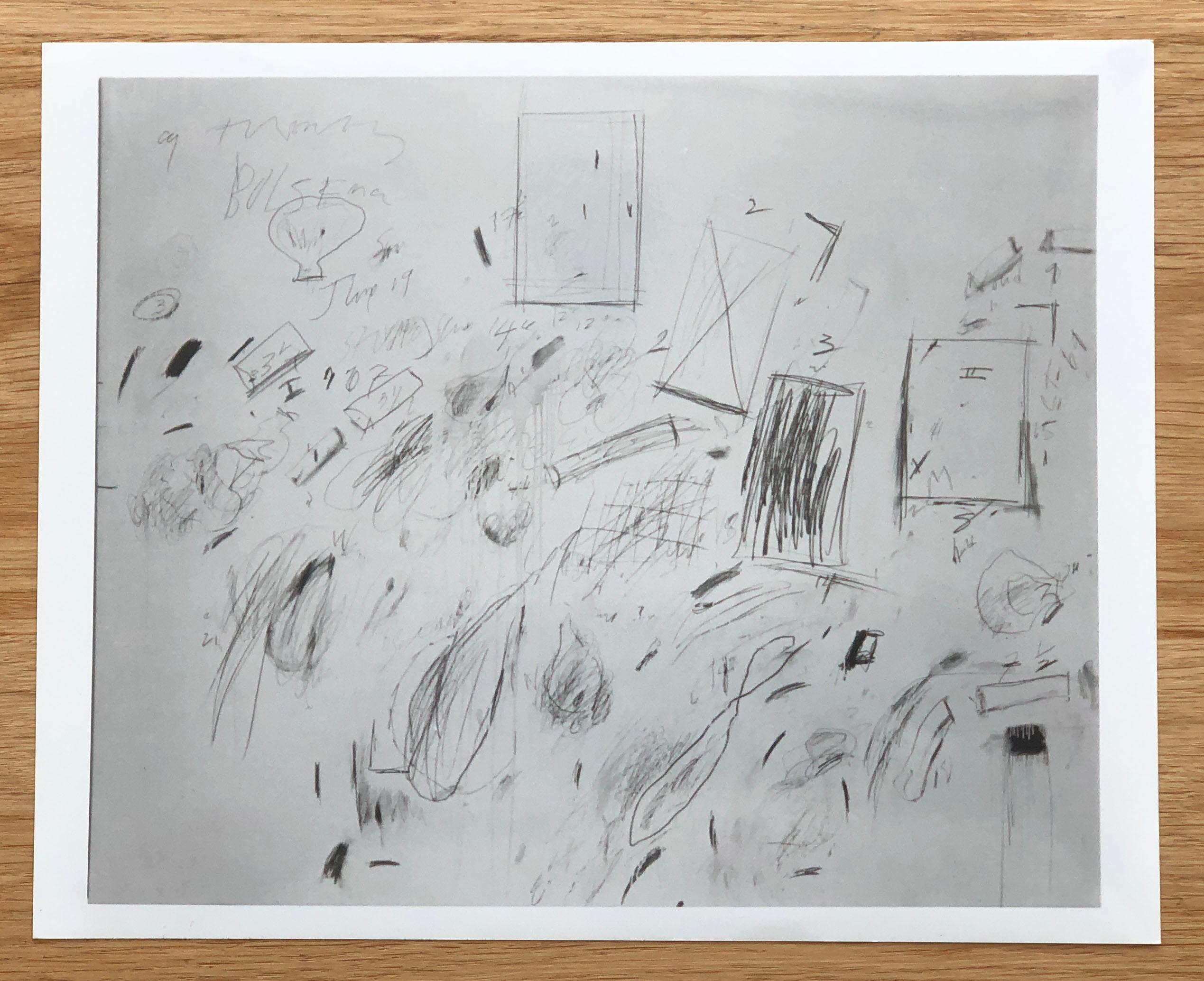Original official press photo kit 1995 Cy Twombly exhibition: A ...