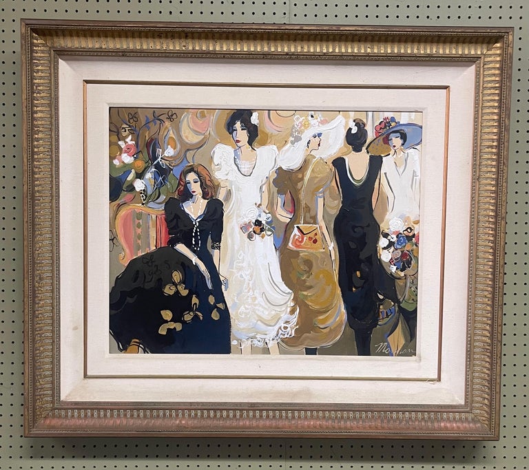 Original Oil on Canvas Painting by Isaac Maimon For Sale at 1stDibs