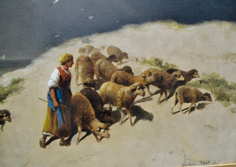 Original Oil Painting by the English Artist James R. Webb For Sale at ...