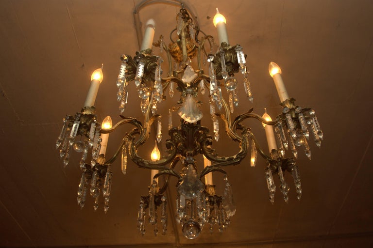 Lustre original de style Barock ancien, vers 1890 En vente sur 1stDibs