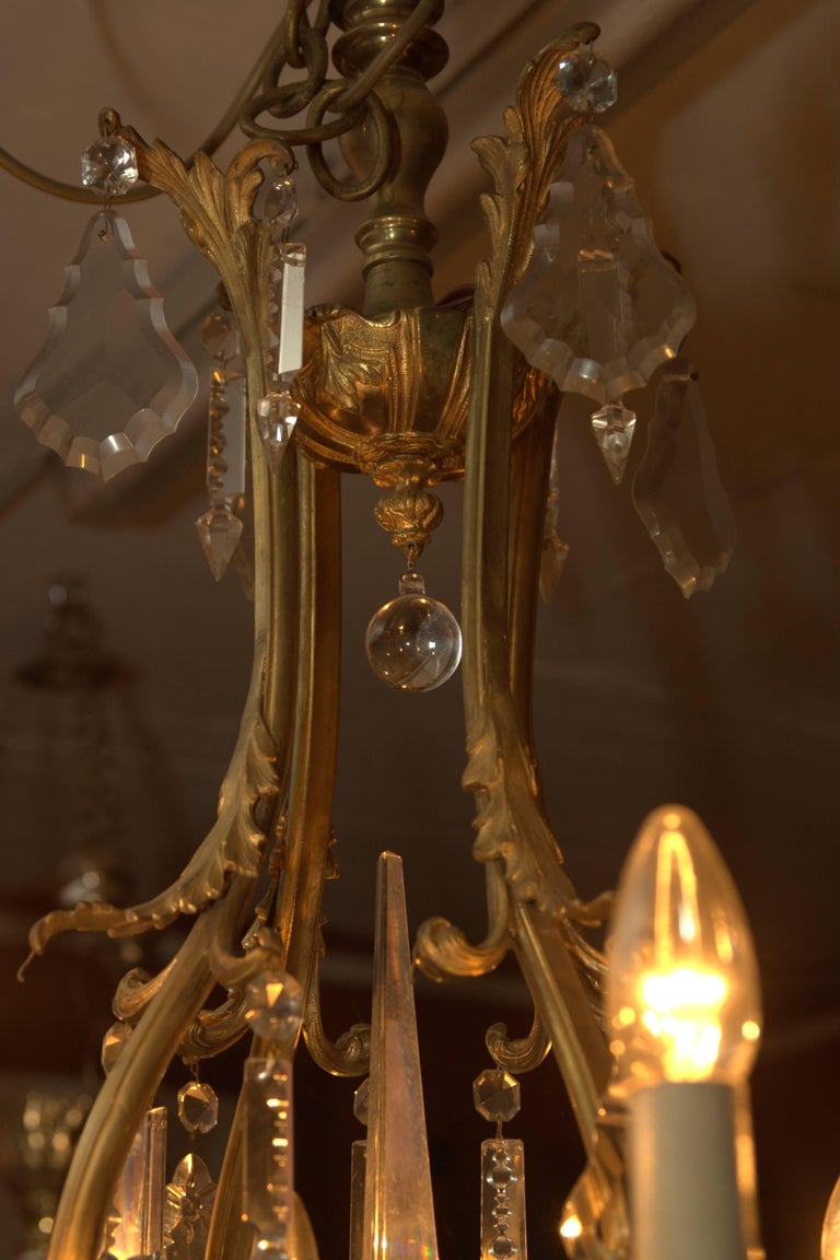 Lustre original de style Barock ancien, vers 1890 En vente sur 1stDibs