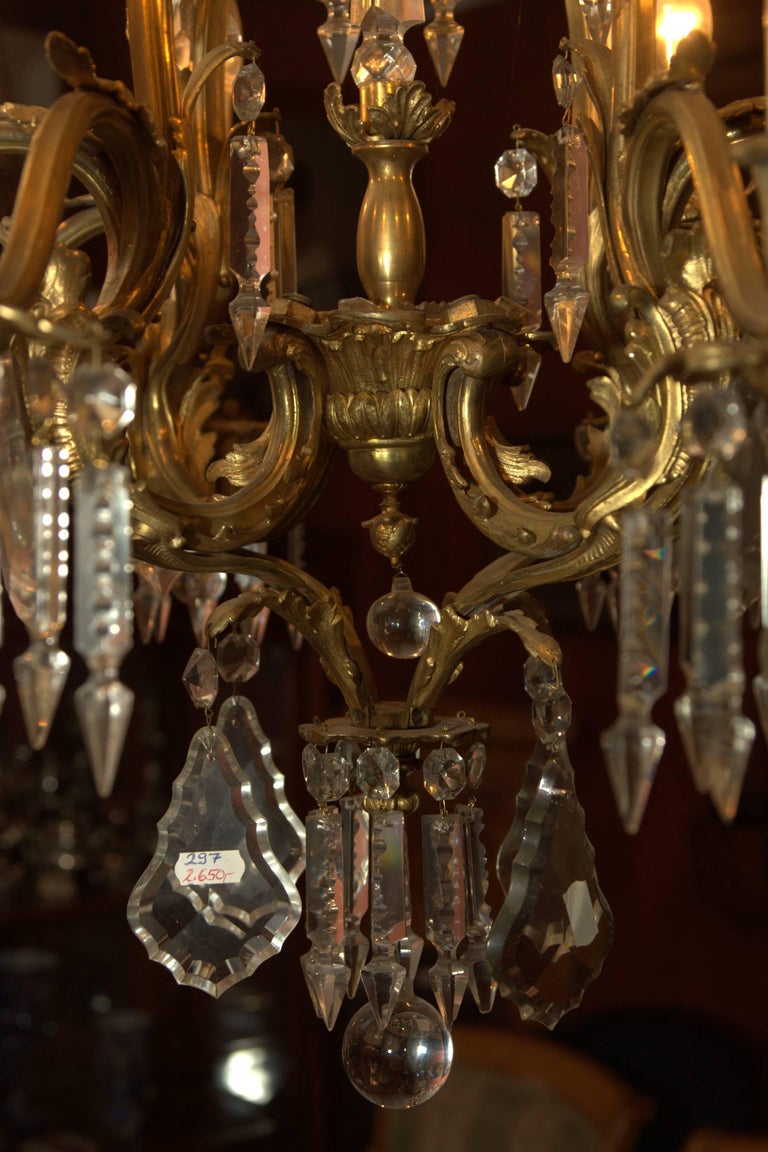 Lustre original de style Barock ancien, vers 1890 En vente sur 1stDibs