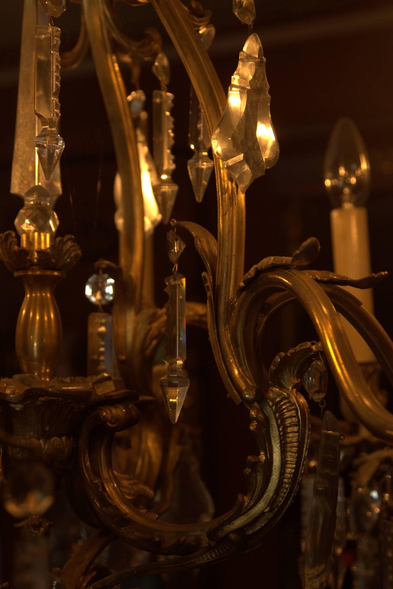 Lustre original de style Barock ancien, vers 1890 En vente sur 1stDibs