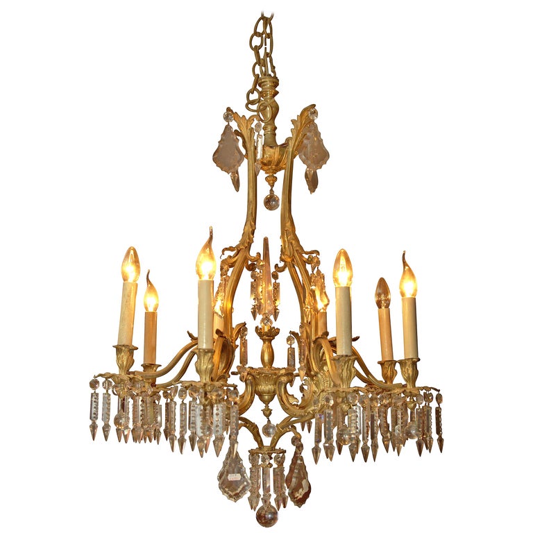 Lustre original de style Barock ancien, vers 1890 En vente sur 1stDibs