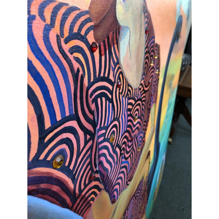 Original Painting by Austin, "Swan Lady" For Sale at 1stDibs | lady ...