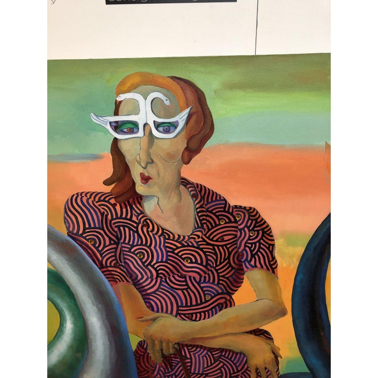 Original Painting by Austin, "Swan Lady" For Sale at 1stDibs | lady ...