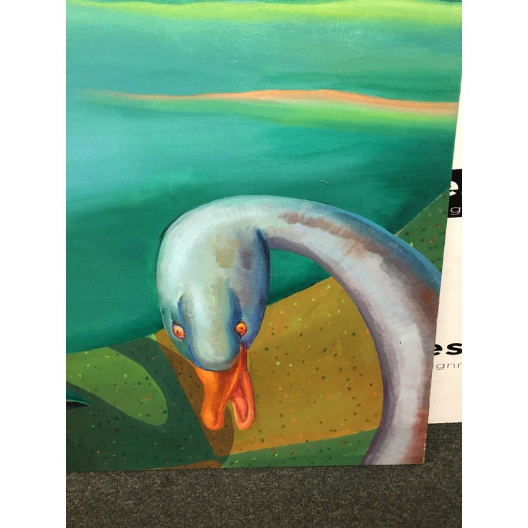 Original Painting by Austin, "Swan Lady" For Sale at 1stDibs | lady ...
