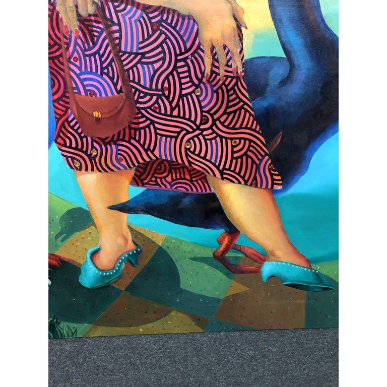 Original Painting by Austin, "Swan Lady" For Sale at 1stDibs | lady ...