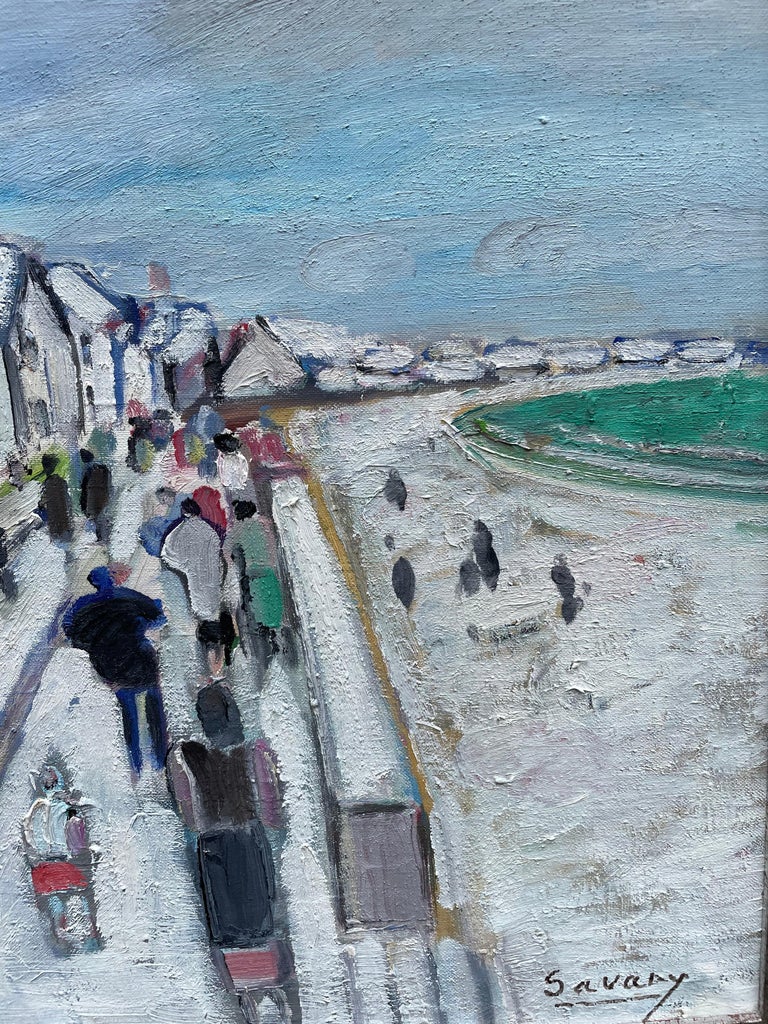 Original Painting by Parisian Artist Robert Savary For Sale at 1stDibs